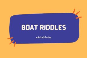 39 Boat Riddles with Answers - EduTalkToday