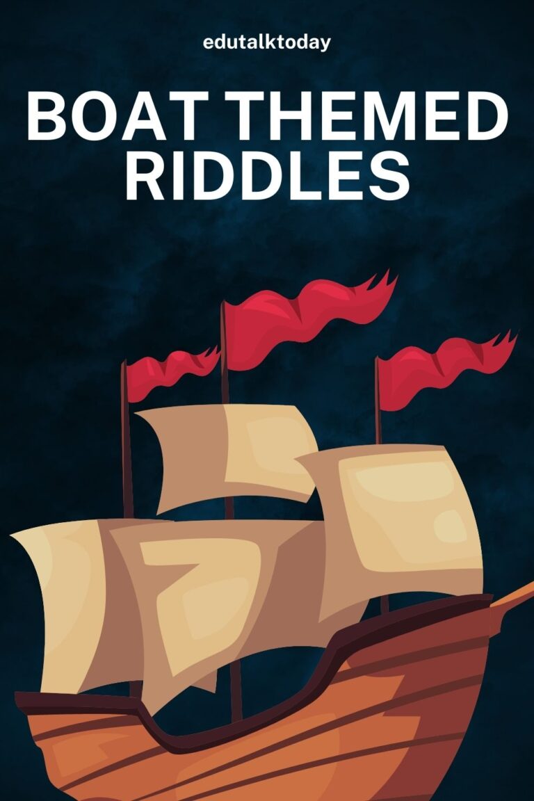 39 Boat Riddles with Answers - EduTalkToday