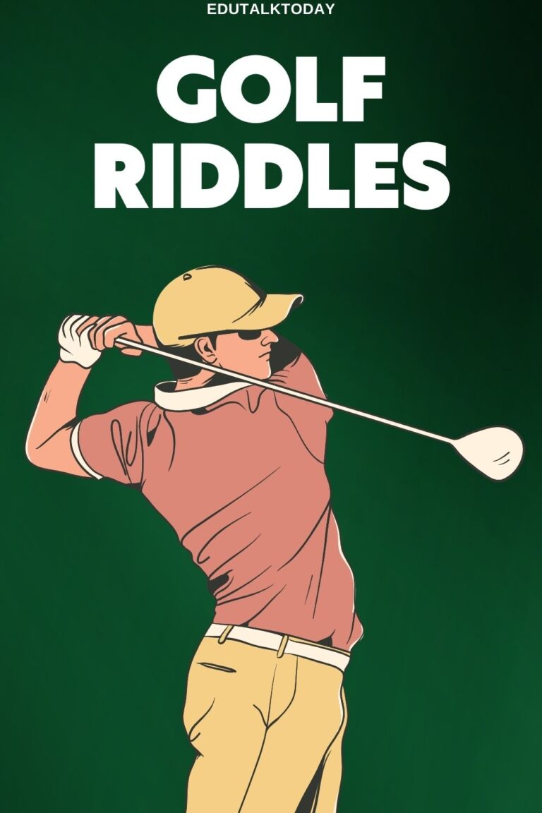 52 Golf Riddles with Answers - EduTalkToday