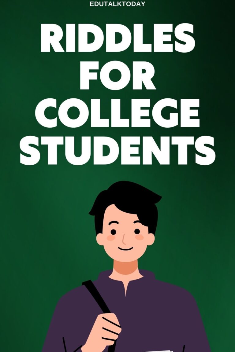 50 Riddles For College Students - EduTalkToday