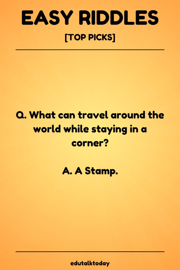 96 Riddles With Answers - The Ultimate List - EduTalkToday