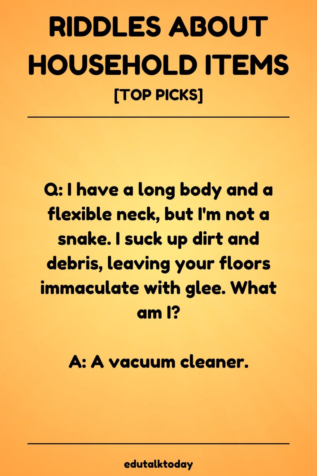 35 Riddles About Household Items and Objects - EduTalkToday