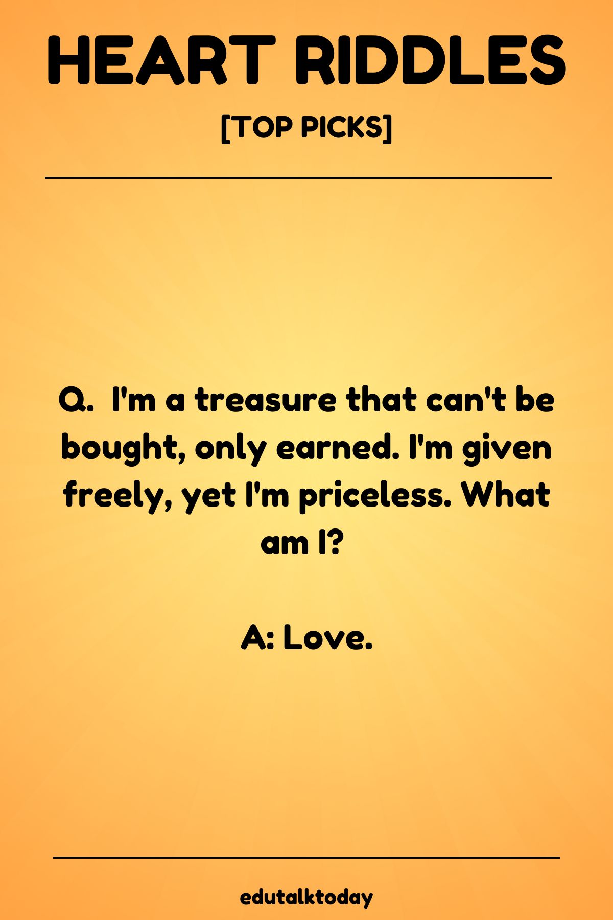 30 Heart Riddles with Answers - EduTalkToday