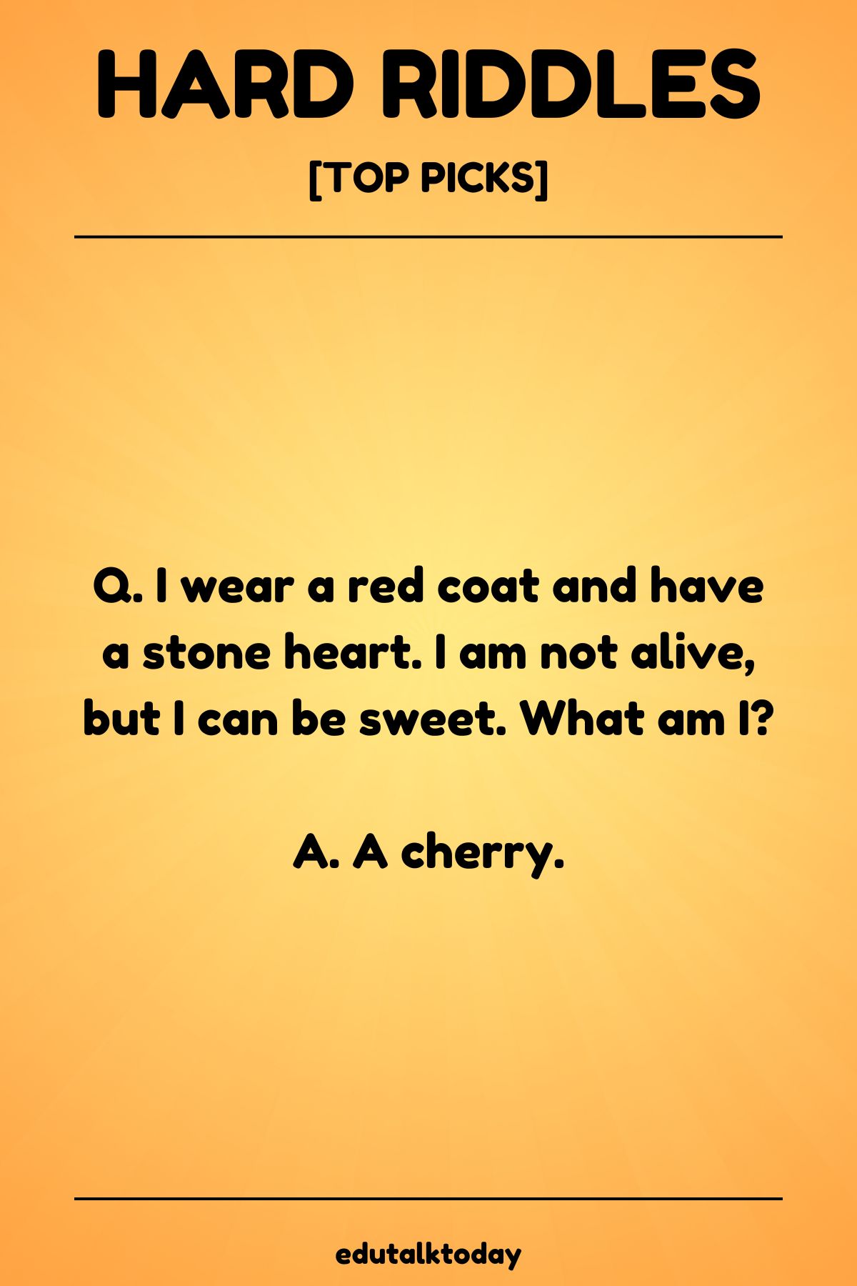 96 Riddles With Answers - The Ultimate List - EduTalkToday