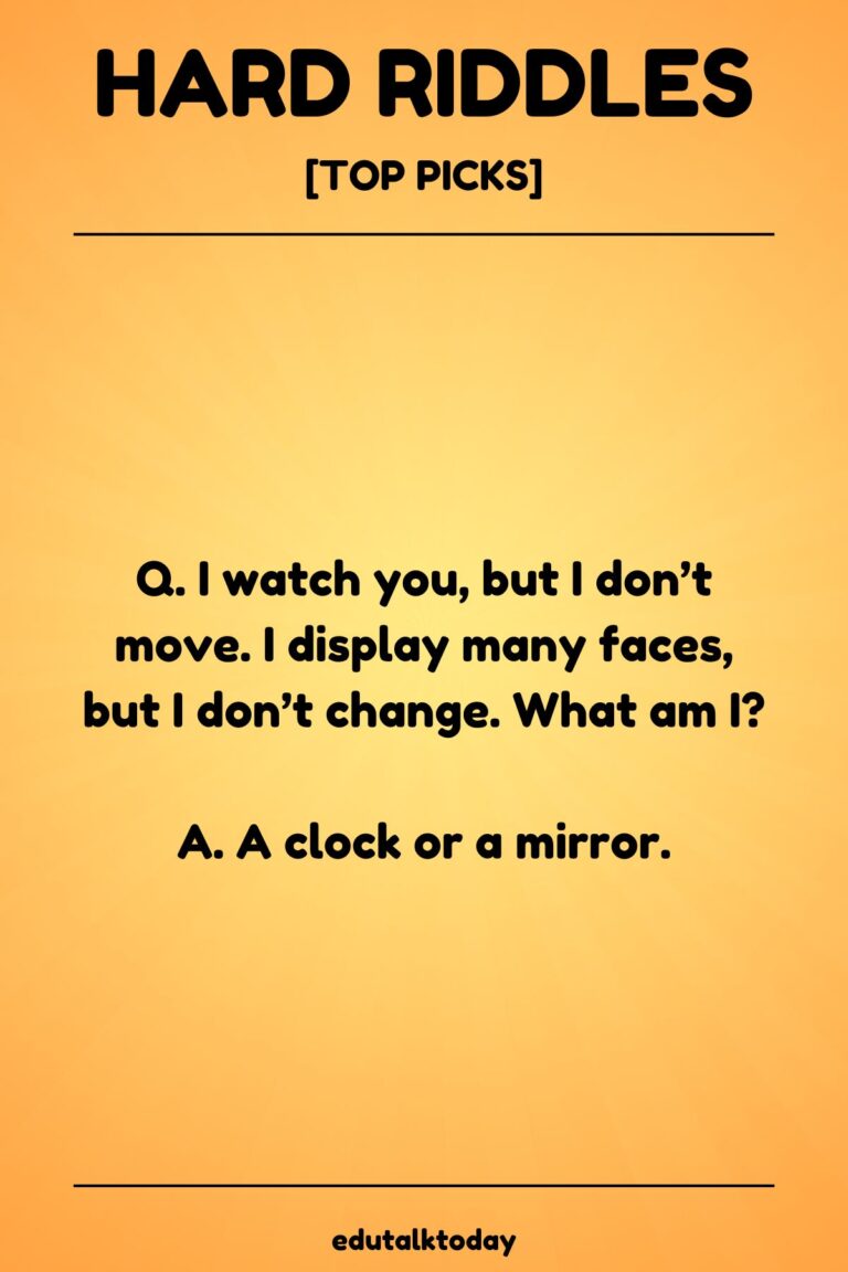 96 Riddles With Answers - The Ultimate List - EduTalkToday