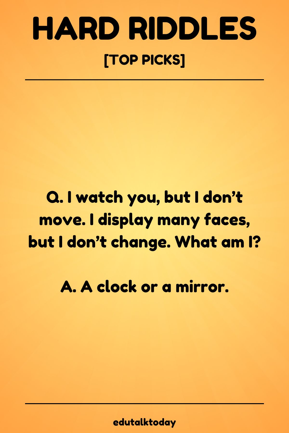 96 Riddles With Answers - The Ultimate List - EduTalkToday