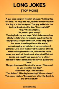The Best Long Jokes You Can Ever Think Of - EduTalkToday